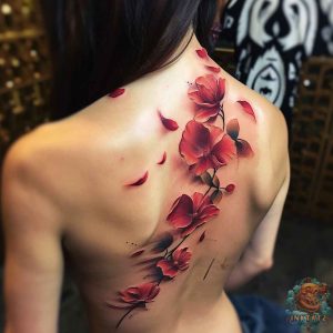 Symbolism and Beauty: The Timeless Appeal of Falling Rose Petals Tattoo ...