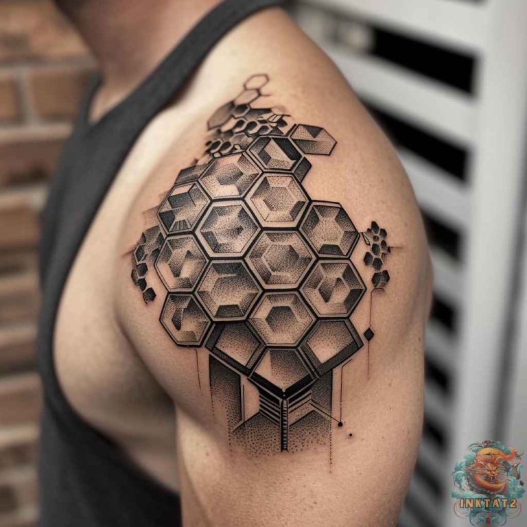 Unveiling the Sweet Symbolism of Honeycomb Tattoos: From Ancient ...