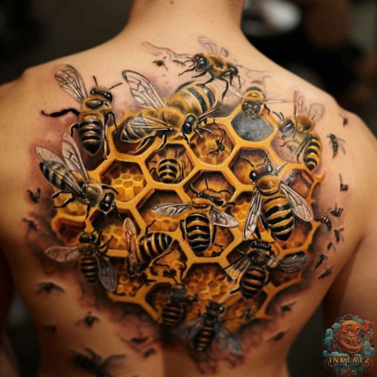 Unveiling the Sweet Symbolism of Honeycomb Tattoos: From Ancient ...