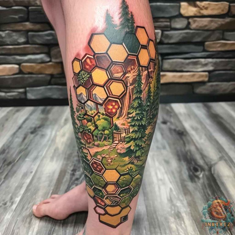 Unveiling the Sweet Symbolism of Honeycomb Tattoos: From Ancient ...