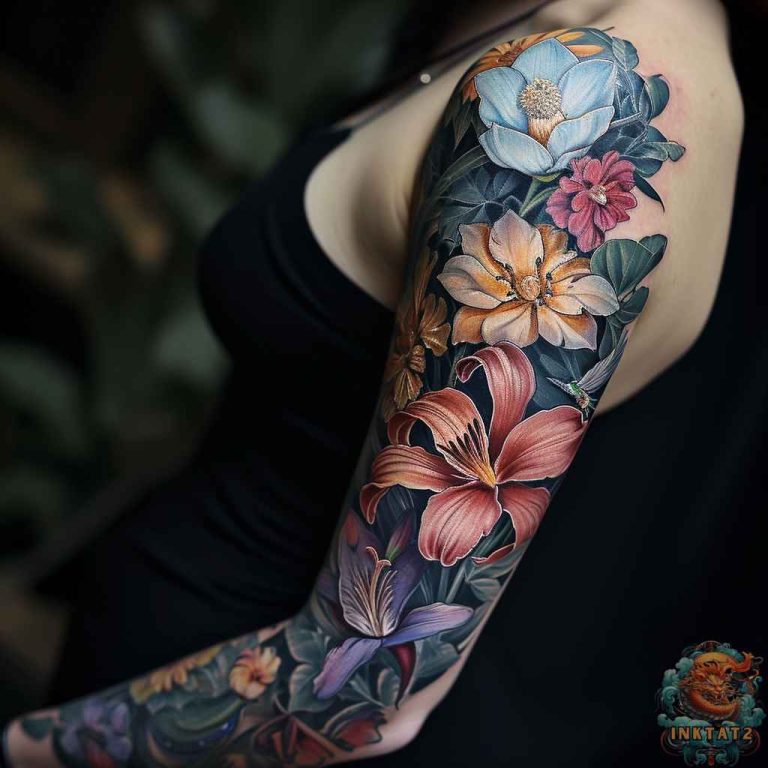 Blooming in July: The Beauty of Birth Flower Tattoos: 95 Designs ...