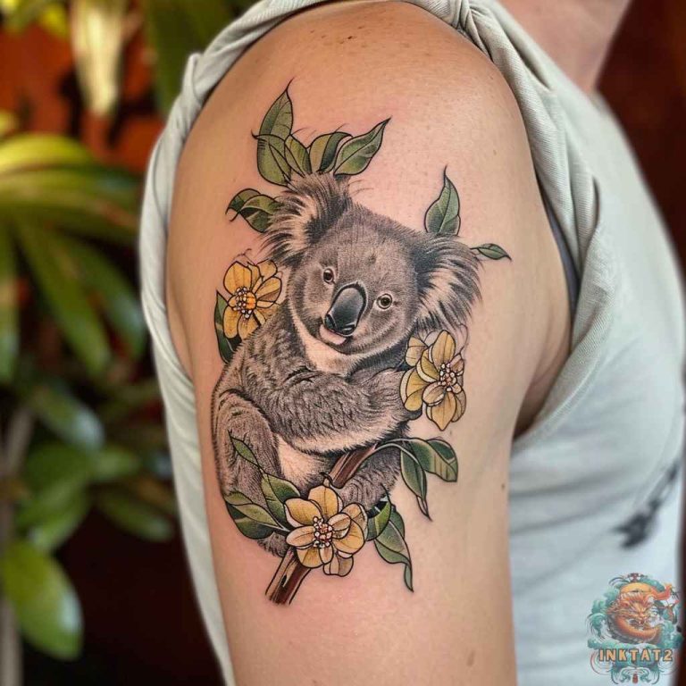 Koala-tly Adorable Ink: Exploring the Endearing World of Koala Tattoos ...
