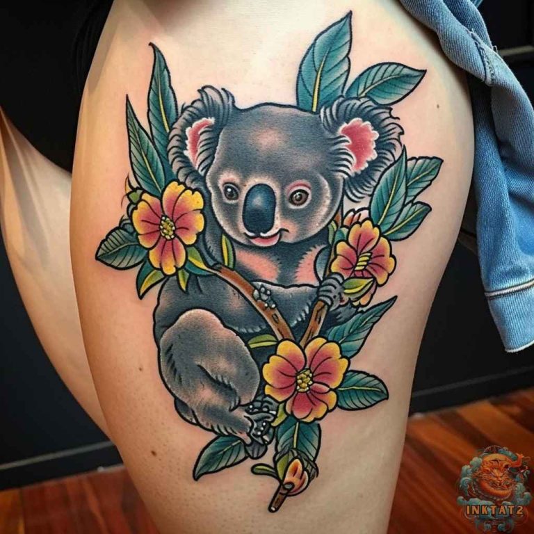 Koala-tly Adorable Ink: Exploring the Endearing World of Koala Tattoos ...