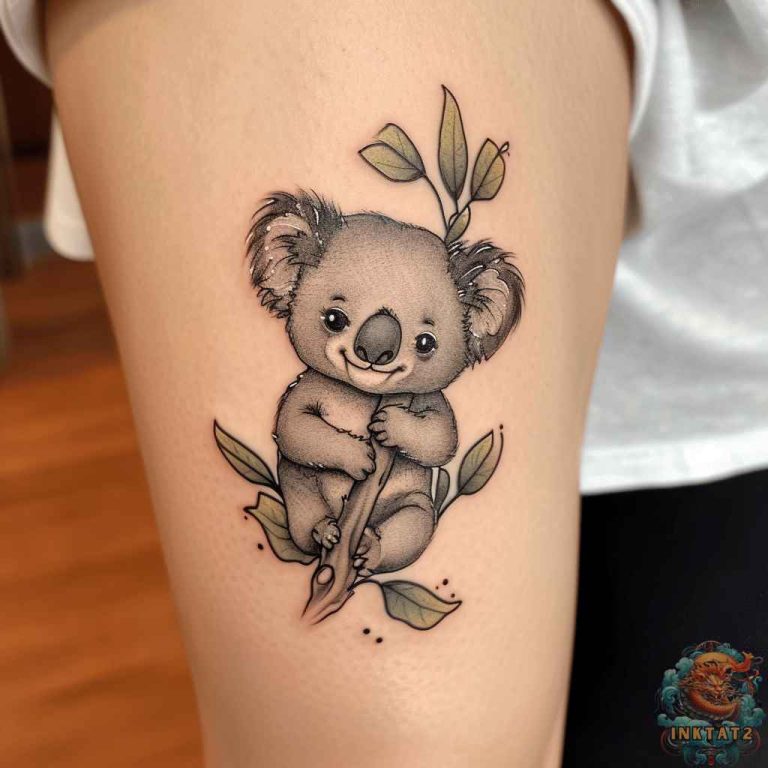 Koala-tly Adorable Ink: Exploring the Endearing World of Koala Tattoos ...