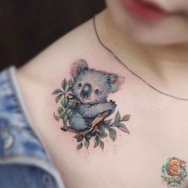 Koala-tly Adorable Ink: Exploring the Endearing World of Koala Tattoos ...