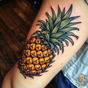 Exploring the Sweet and Symbolic Meaning of Pineapple Tattoos: 108 ...