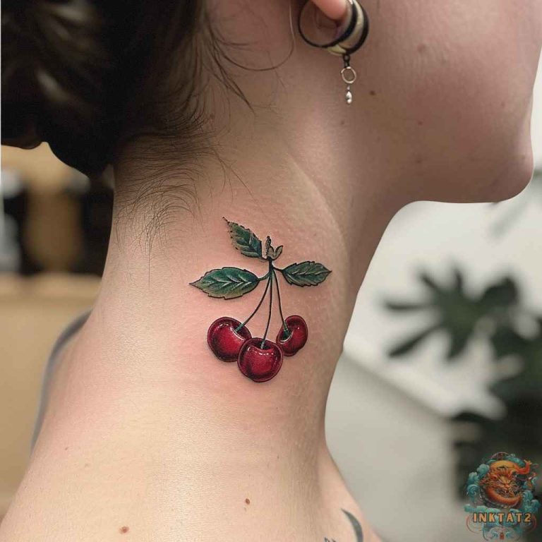 Empowering Elegance: The Allure of Small Feminine Neck Tattoos: 92 ...