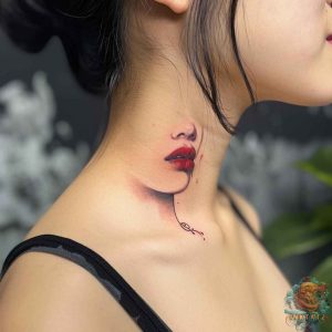 Empowering Elegance: The Allure of Small Feminine Neck Tattoos: 92 ...