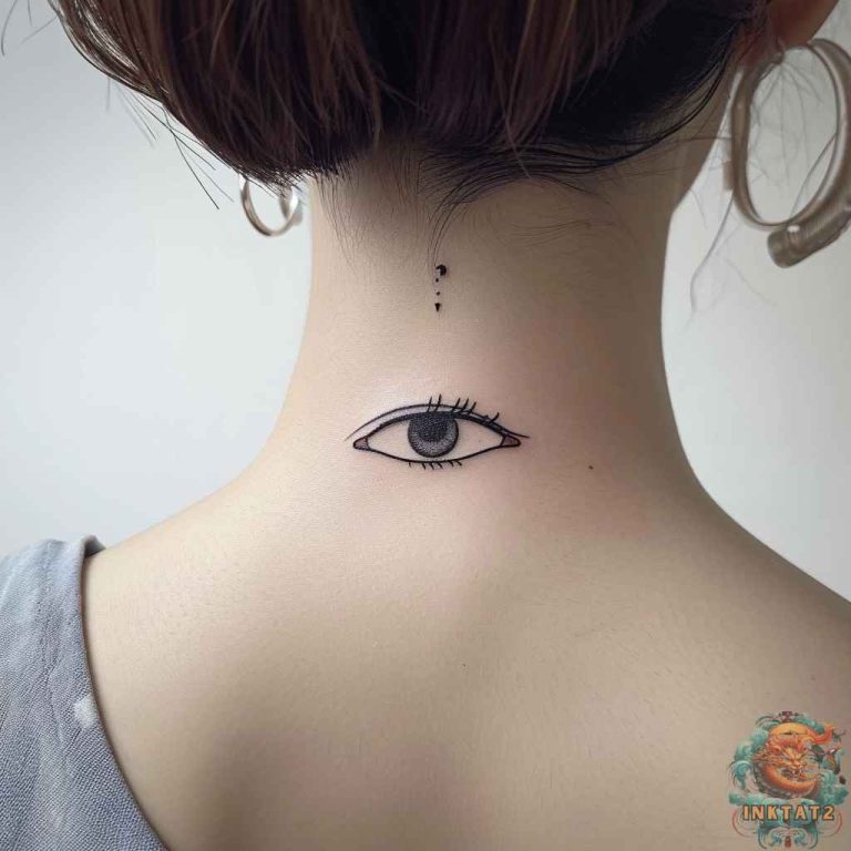 Empowering Elegance: The Allure of Small Feminine Neck Tattoos: 92 ...