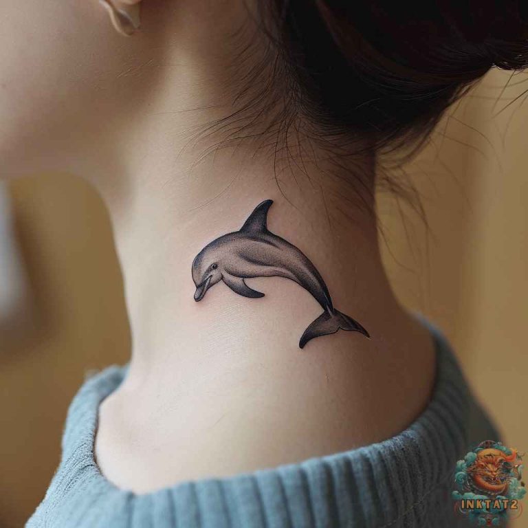 Empowering Elegance: The Allure of Small Feminine Neck Tattoos: 92 ...