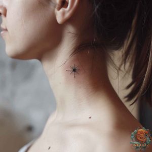 Empowering Elegance: The Allure of Small Feminine Neck Tattoos: 92 ...