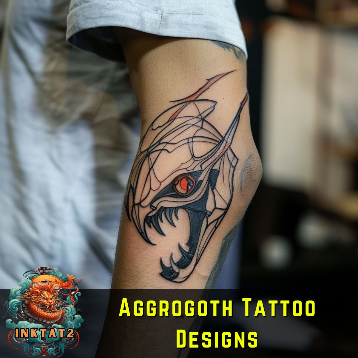 Unleashing Your Inner Aggrogoth: The Art of Aggressive Tattoo Designs ...