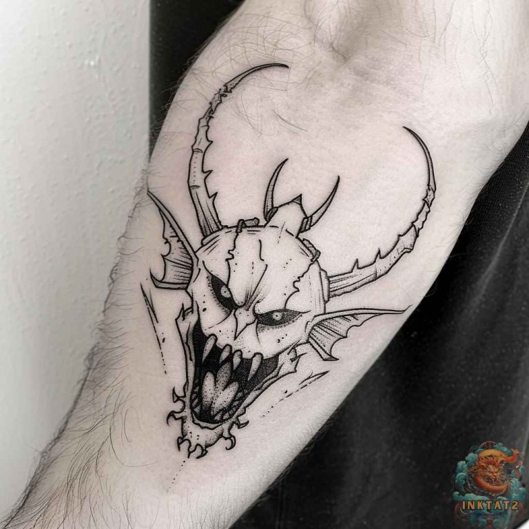 Unleashing Your Inner Aggrogoth: The Art of Aggressive Tattoo Designs ...