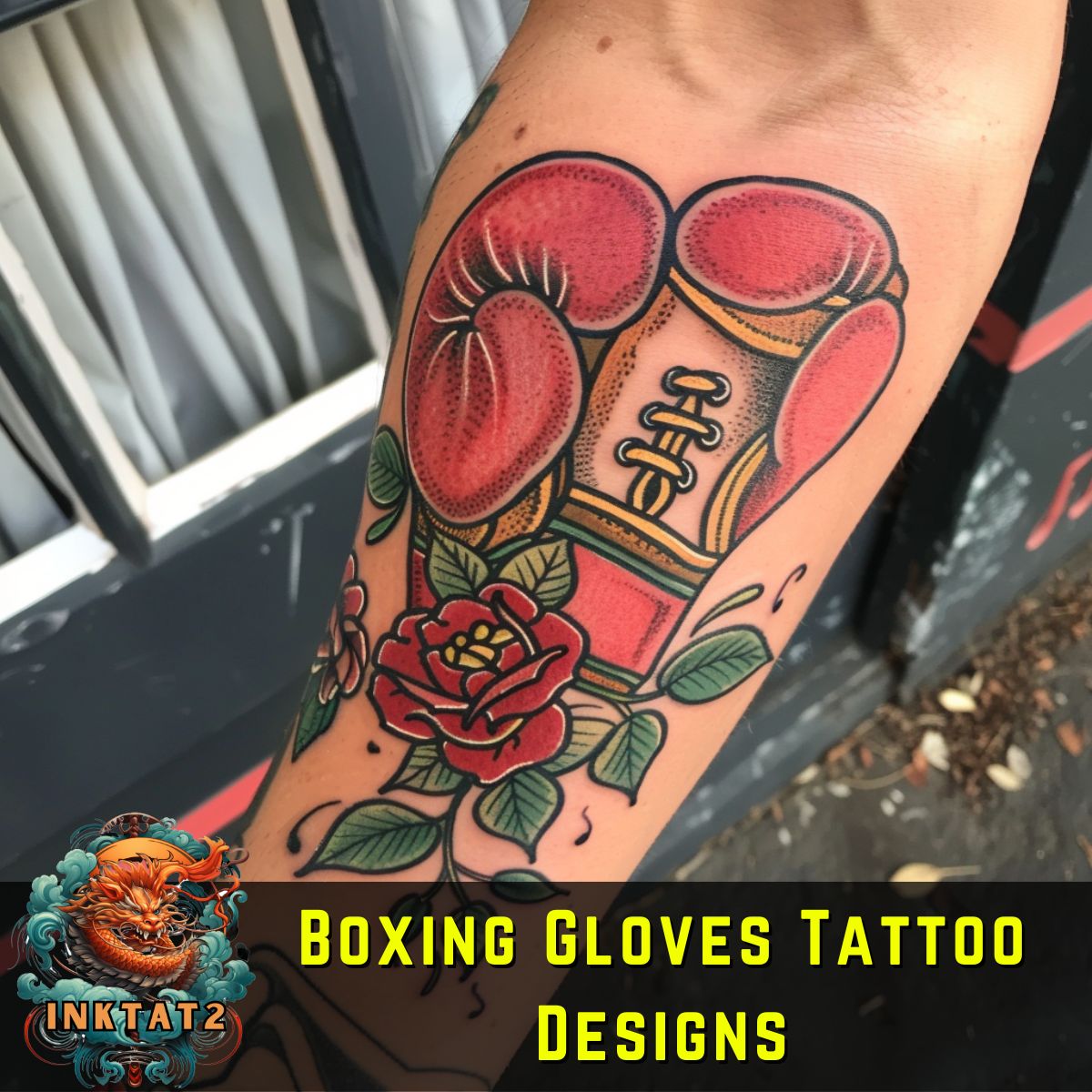 Boxing Glove Tattoo Designs