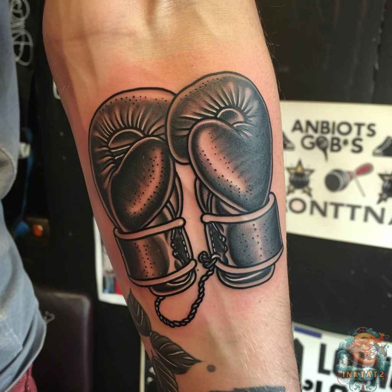 Unleashing the Power: Exploring the Symbolism of Boxing Gloves Tattoos ...