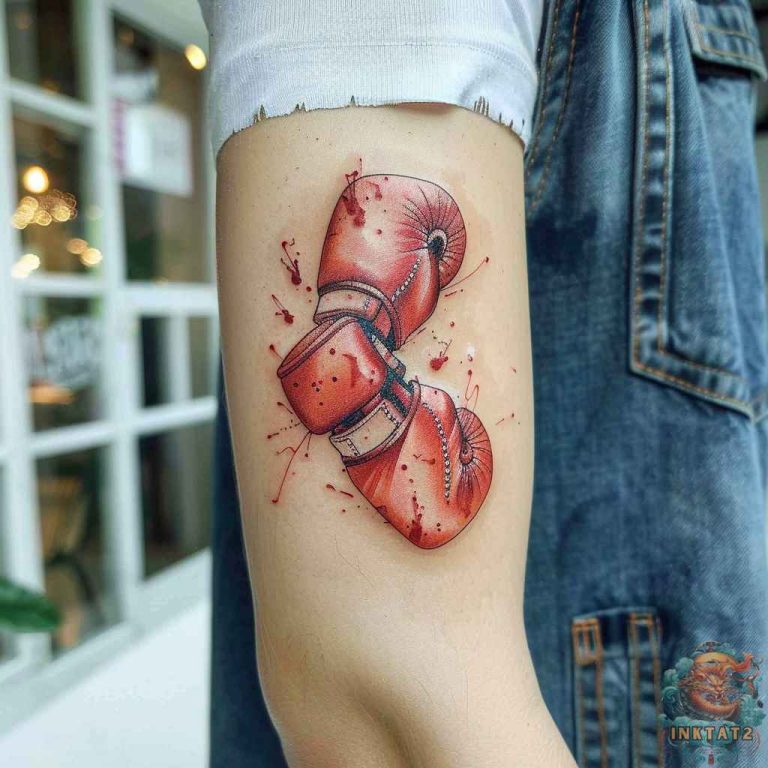 Unleashing the Power: Exploring the Symbolism of Boxing Gloves Tattoos ...