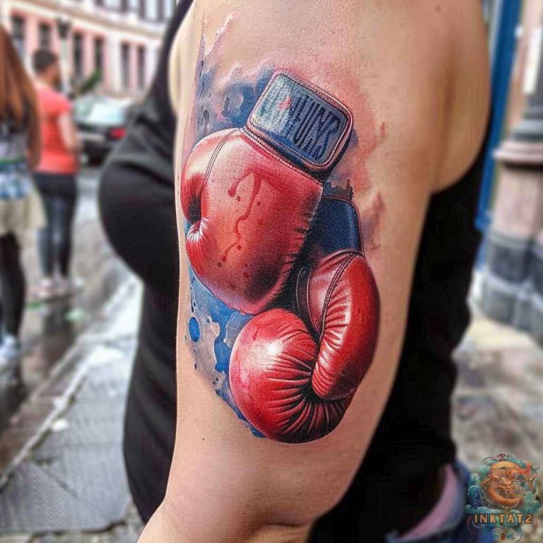 Unleashing the Power: Exploring the Symbolism of Boxing Gloves Tattoos ...