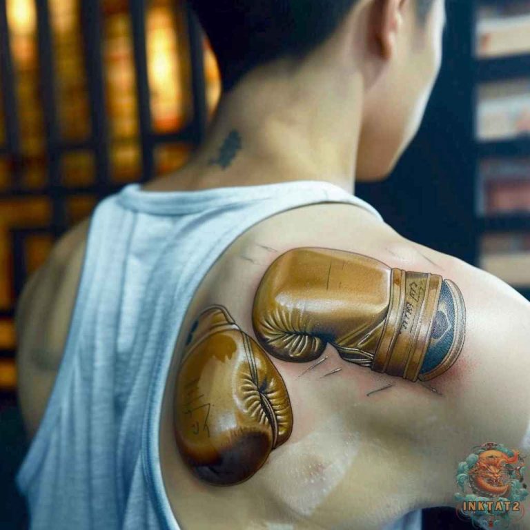 Unleashing the Power: Exploring the Symbolism of Boxing Gloves Tattoos ...