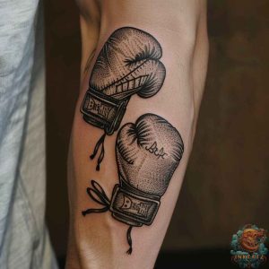 Unleashing the Power: Exploring the Symbolism of Boxing Gloves Tattoos ...