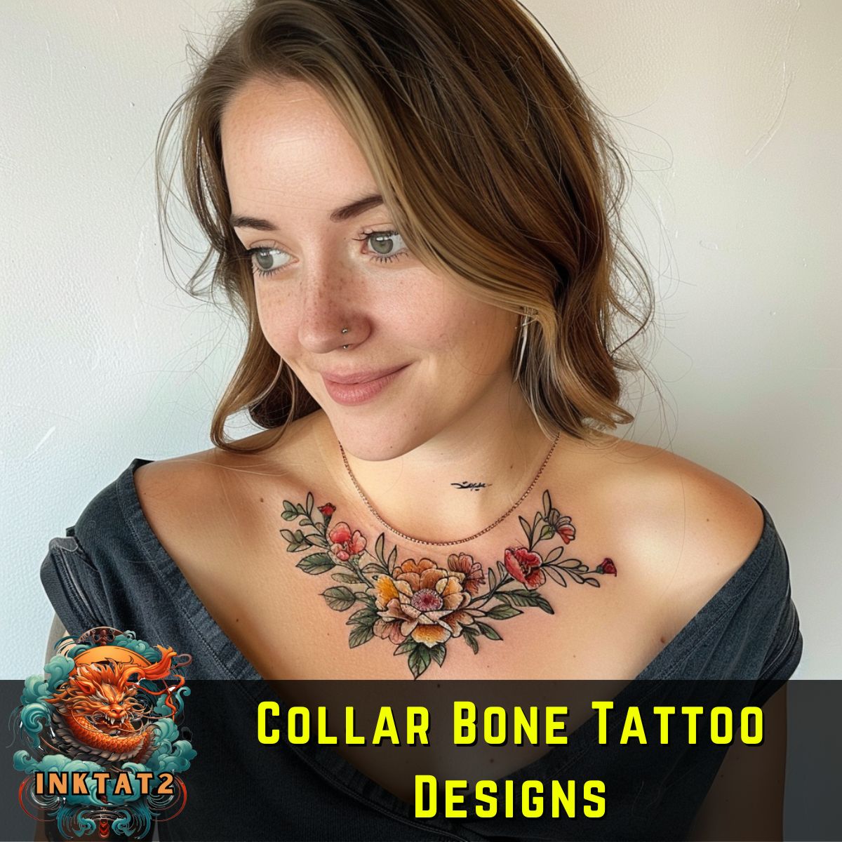 The Bold and Beautiful: Exploring the Allure of Collar Bone Tattoos ...