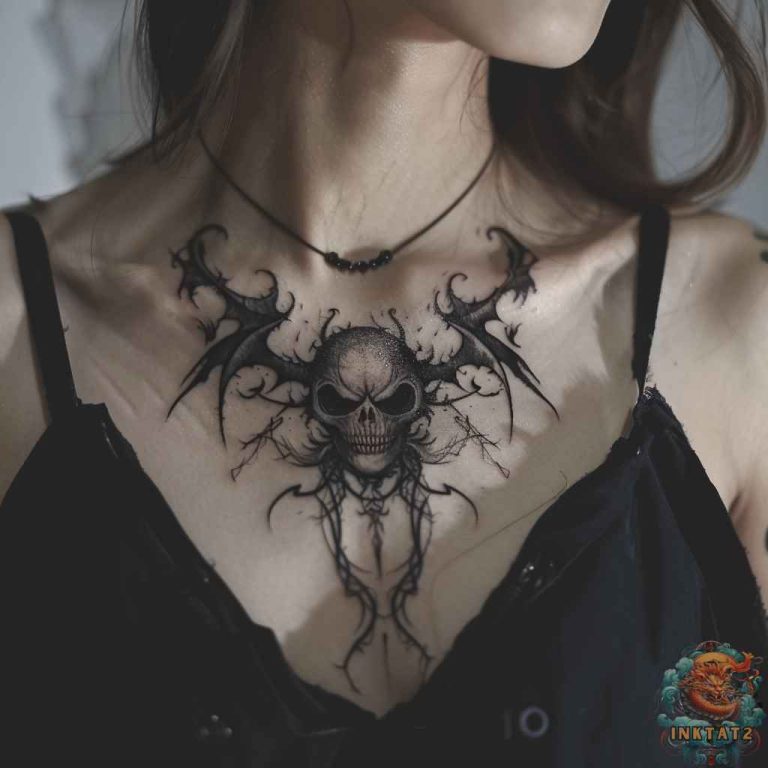 The Bold and Beautiful: Exploring the Allure of Collar Bone Tattoos ...