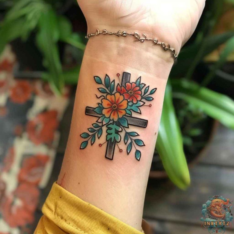 Unlocking the Meaning: The Intriguing World of Cross on Wrist Tattoos ...