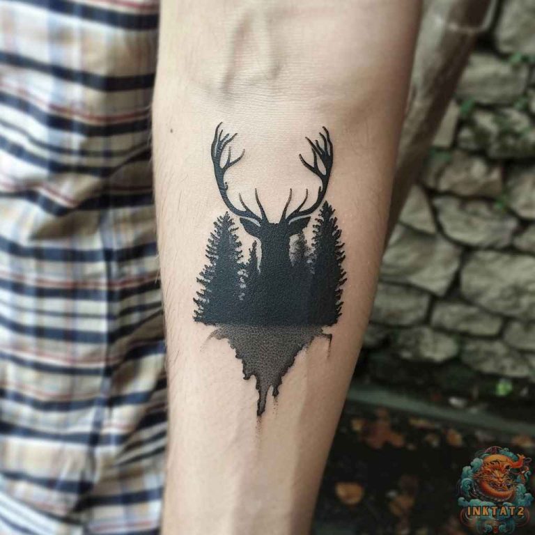 Unleashing the Majestic Power of Deer Tattoos: A Symbolic Guide: 98 ...