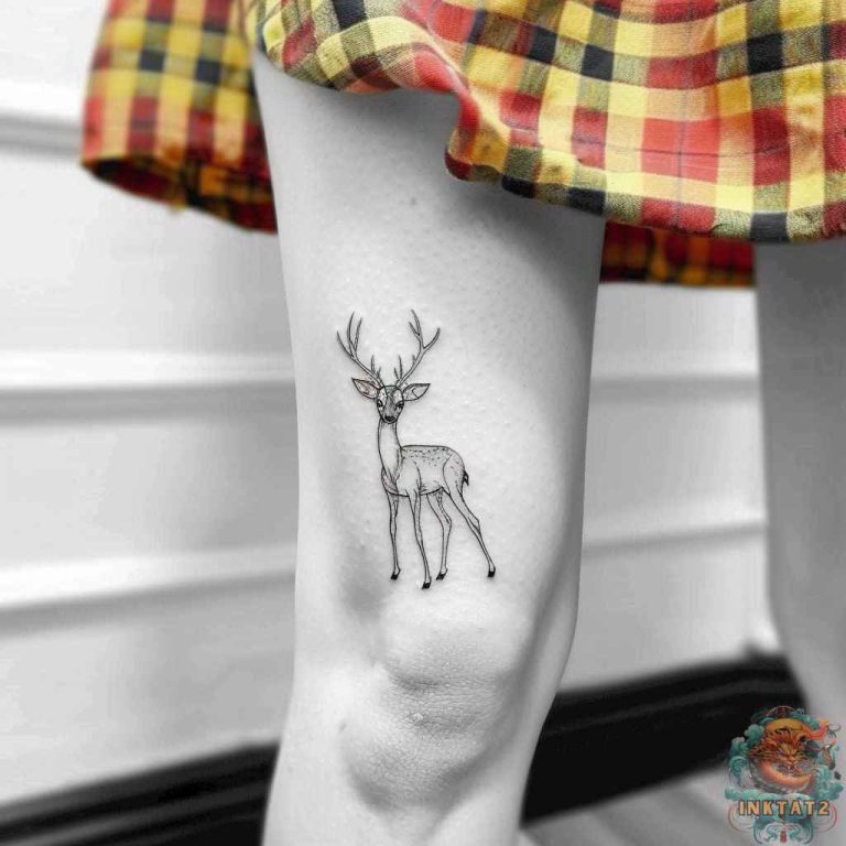 Unleashing the Majestic Power of Deer Tattoos: A Symbolic Guide: 98 ...