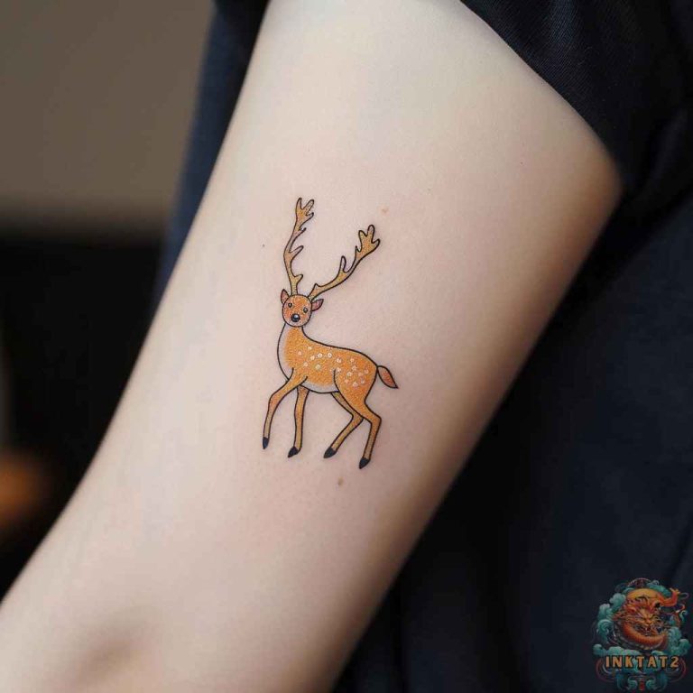 Unleashing the Majestic Power of Deer Tattoos: A Symbolic Guide: 98 ...