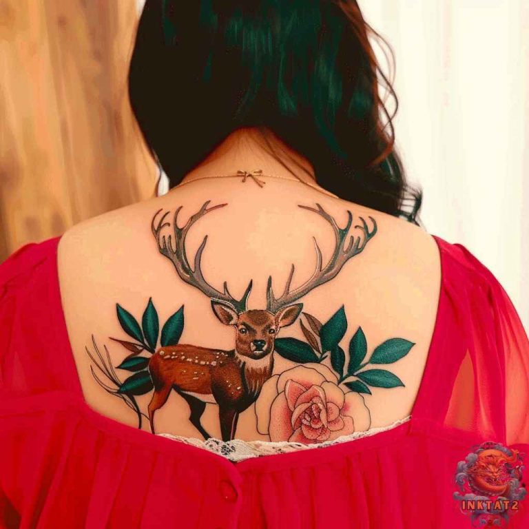 Unleashing the Majestic Power of Deer Tattoos: A Symbolic Guide: 98 ...