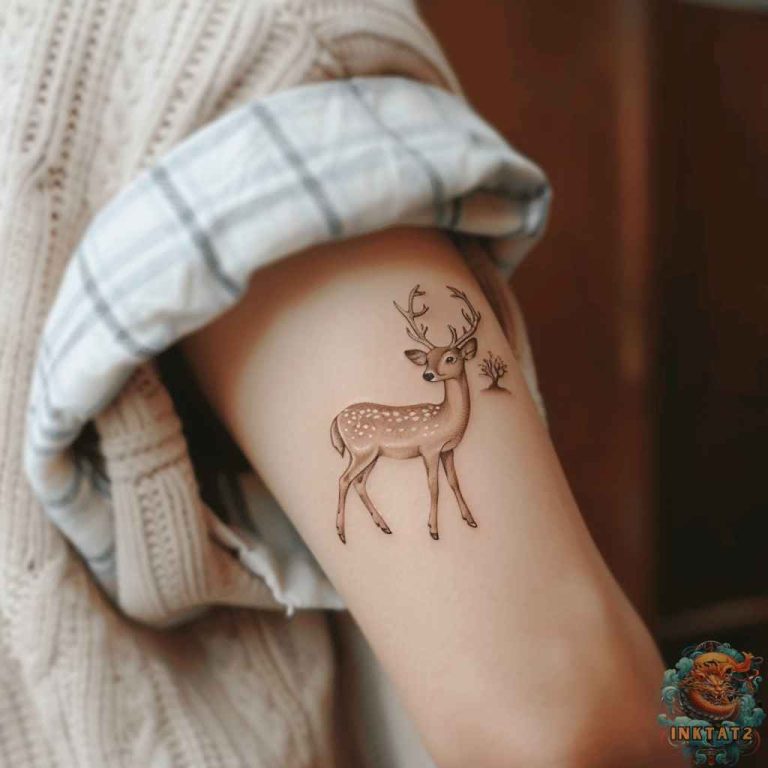 Unleashing the Majestic Power of Deer Tattoos: A Symbolic Guide: 98 ...