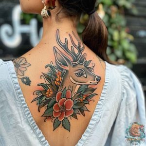 Unleashing the Majestic Power of Deer Tattoos: A Symbolic Guide: 98 ...