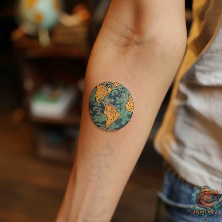 Embracing Mother Earth: The Beauty and Symbolism of Earth Tattoos: 97 ...