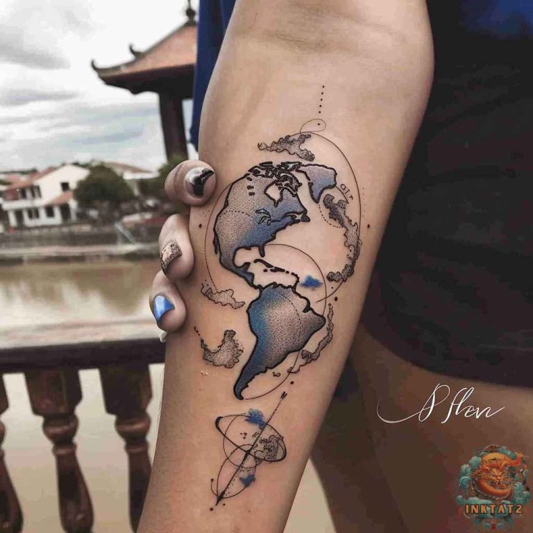 Embracing Mother Earth: The Beauty and Symbolism of Earth Tattoos: 97 ...