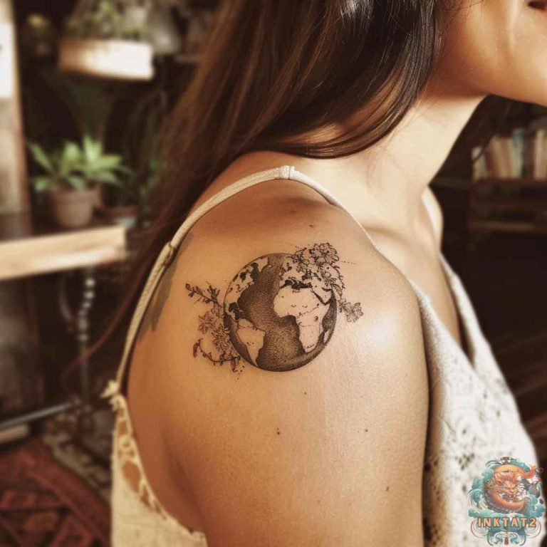 Embracing Mother Earth: The Beauty and Symbolism of Earth Tattoos: 97 ...
