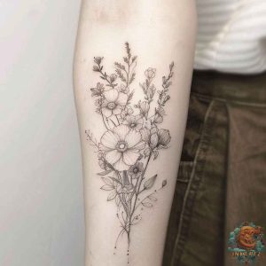 Blooming Beauty: Exploring the Meaning and Artistry of Fine Line Flower ...