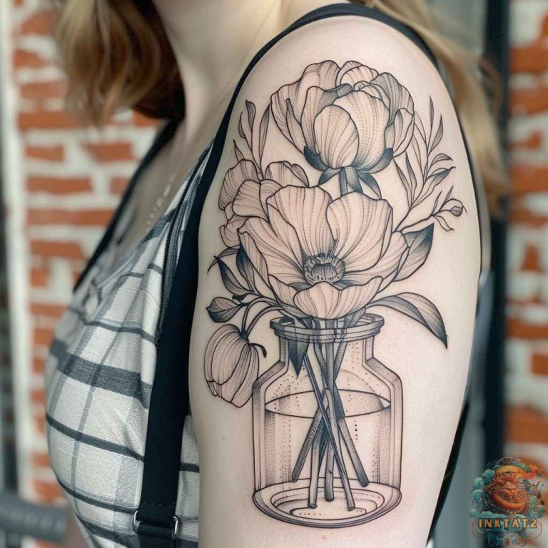 Blooming Beauty: Exploring the Meaning and Artistry of Fine Line Flower ...