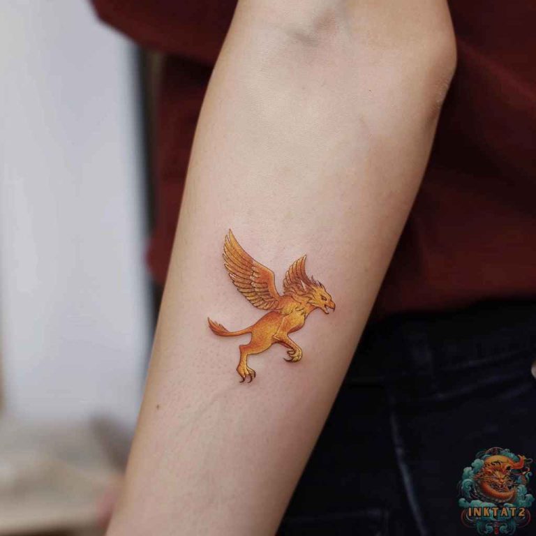 Unleashing the Mystique: Exploring the Symbolism of Griffin Tattoos ...