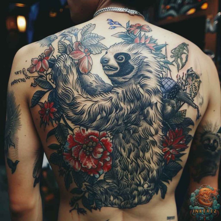 Slow and Steady: The Symbolism and Beauty of Sloth Tattoos: 107 Designs ...
