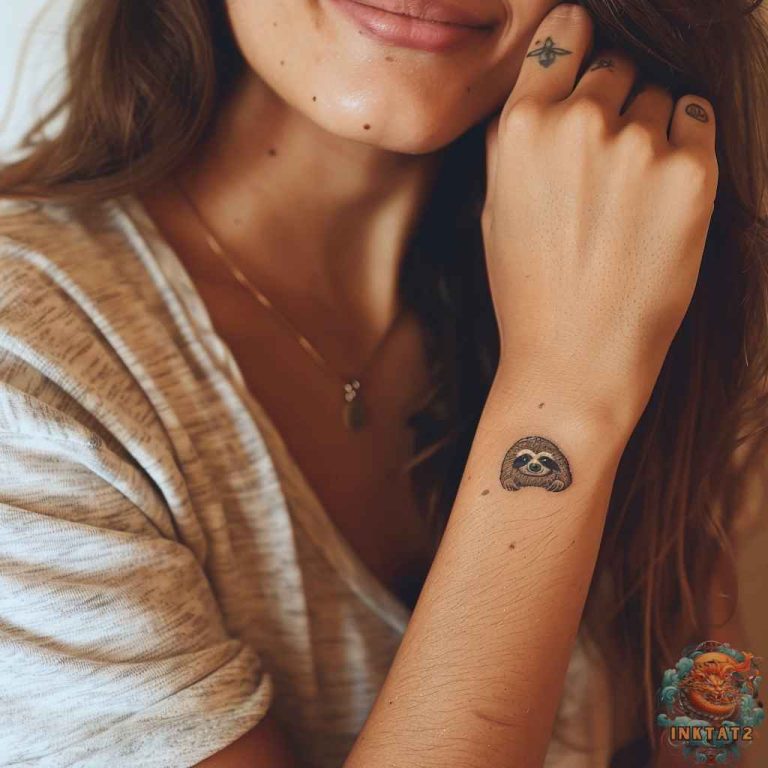 Slow and Steady: The Symbolism and Beauty of Sloth Tattoos: 107 Designs ...