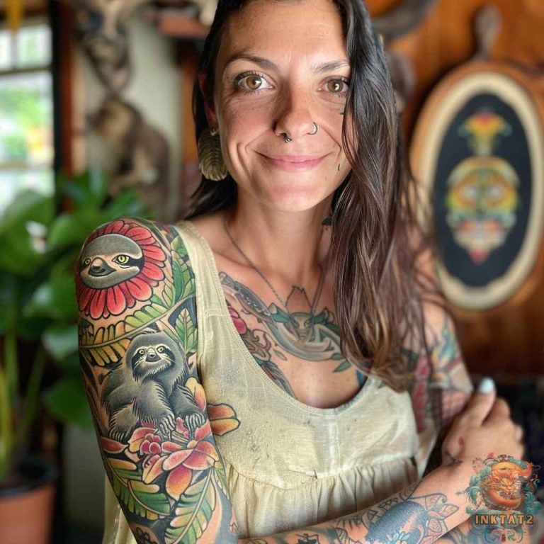 Slow and Steady: The Symbolism and Beauty of Sloth Tattoos: 107 Designs ...