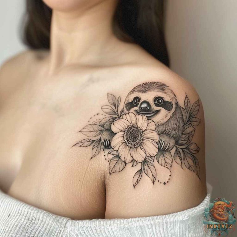 Slow and Steady: The Symbolism and Beauty of Sloth Tattoos: 107 Designs ...