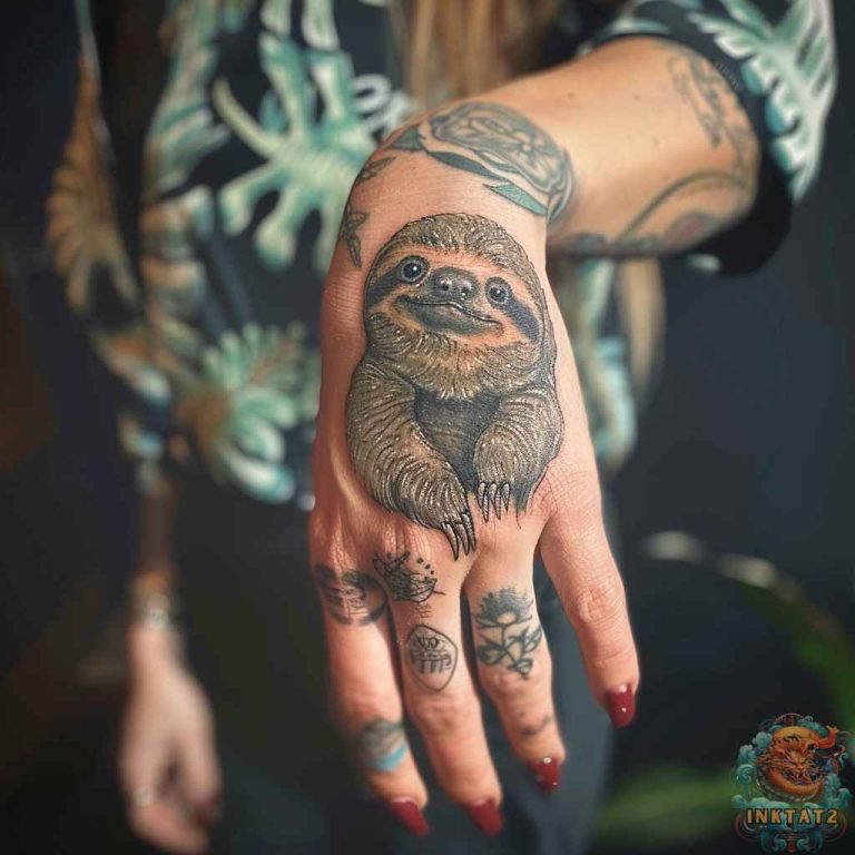 Slow and Steady: The Symbolism and Beauty of Sloth Tattoos: 107 Designs ...