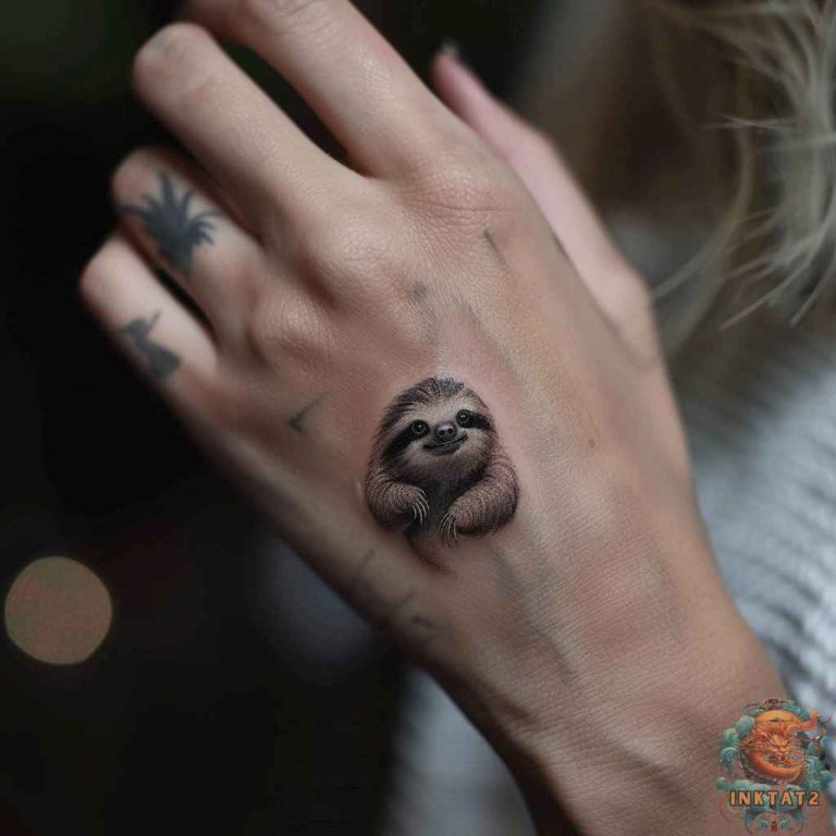 Slow and Steady: The Symbolism and Beauty of Sloth Tattoos: 107 Designs ...