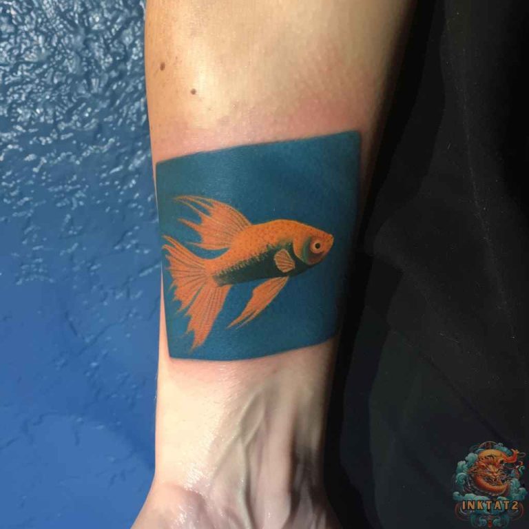 Swim into Style: The Allure of Betta Fish Tattoos: 99 Designs - inktat2.com