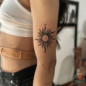 The Bold and Beautiful: Exploring the Symbolism of Black Sun Tattoos ...