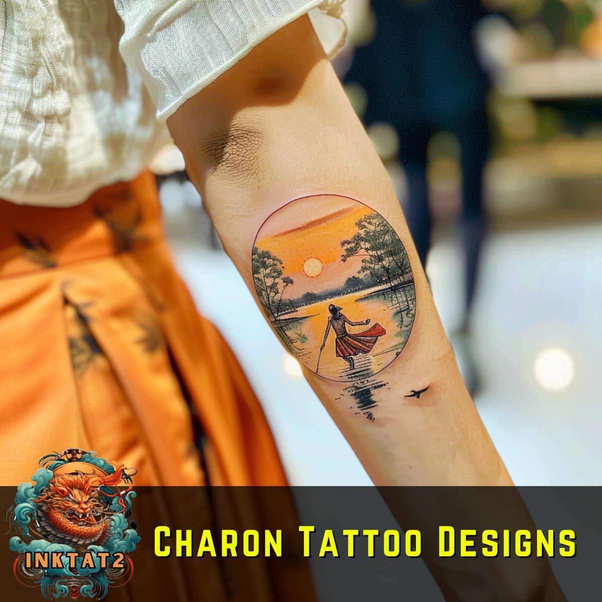 Crossing Over: Exploring the Haunting Beauty of Charon Tattoos: 100 ...