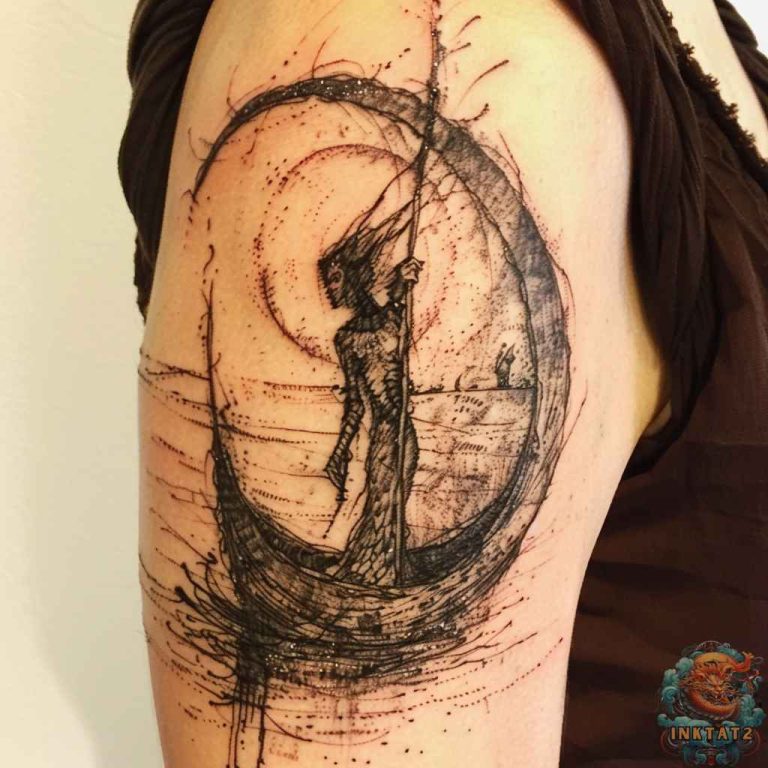 Crossing Over: Exploring the Haunting Beauty of Charon Tattoos: 100 ...