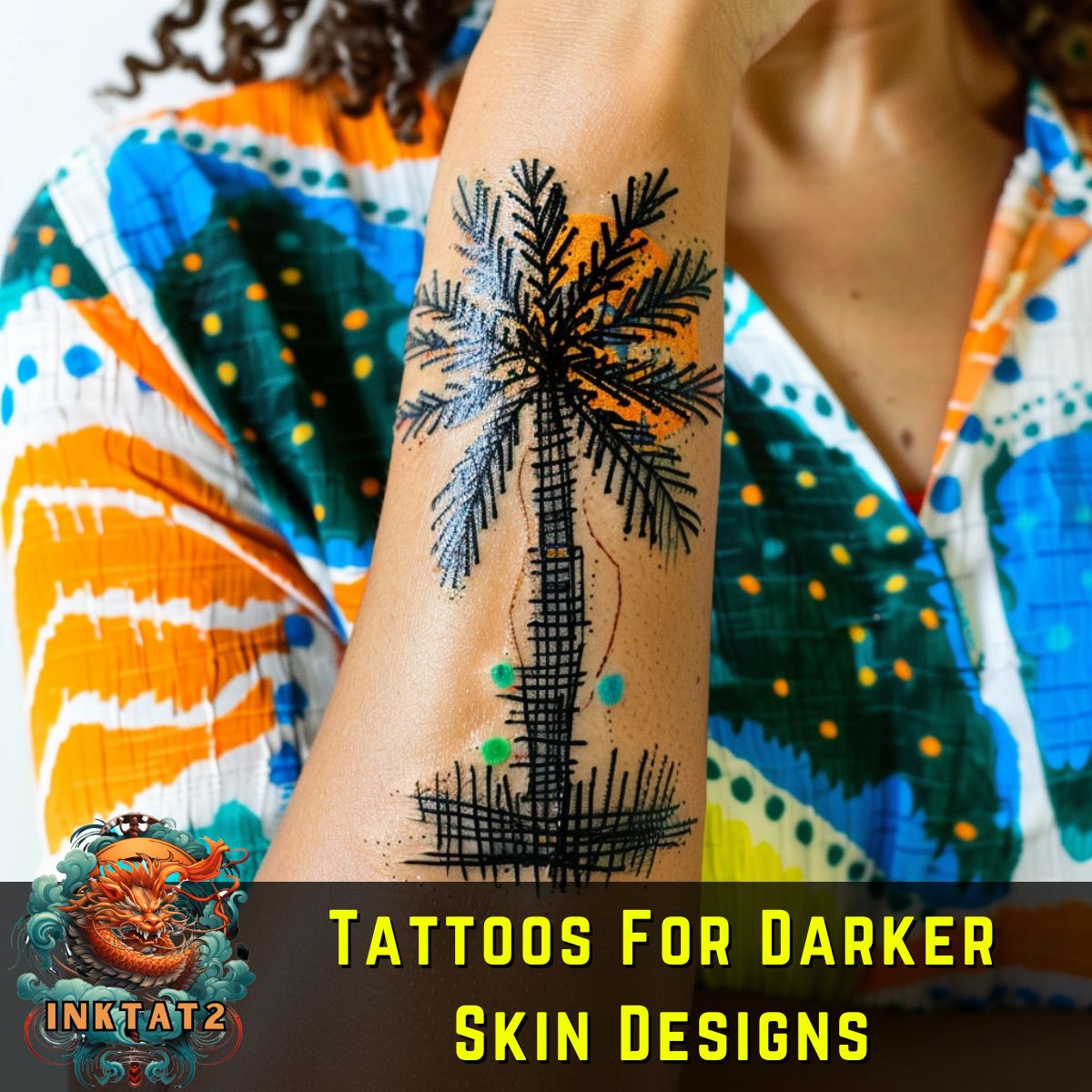 Tattoos for Melanin Magic: Celebrating Ink on Darker Skin Tones: 92 ...
