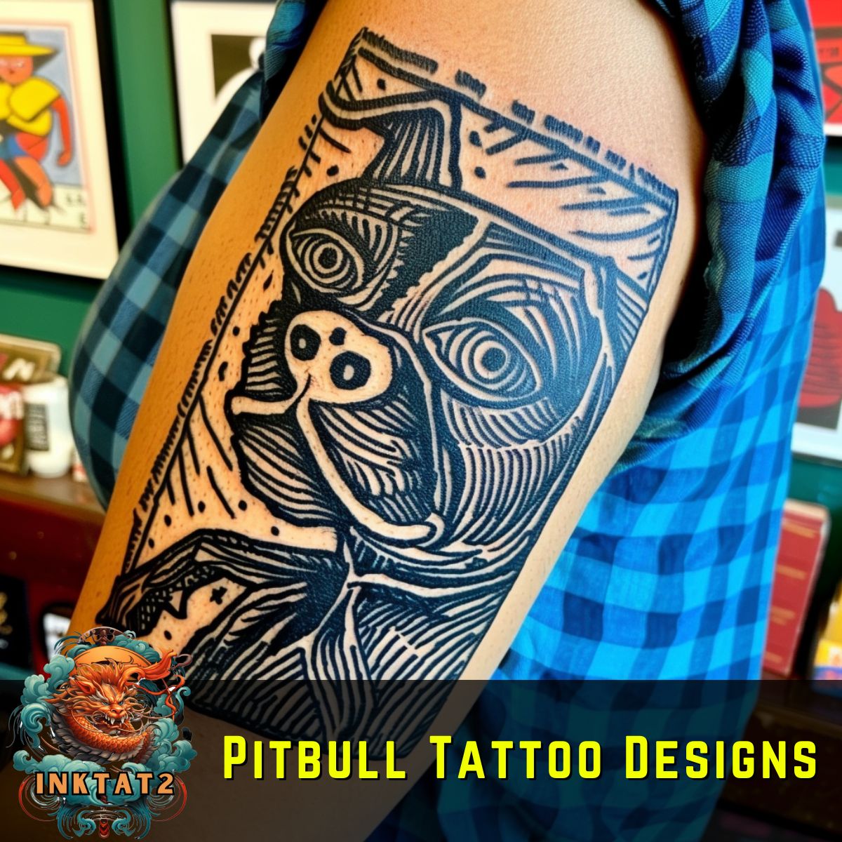 Unleashing the Power of Pitbull Tattoos: Exploring the Bold and ...